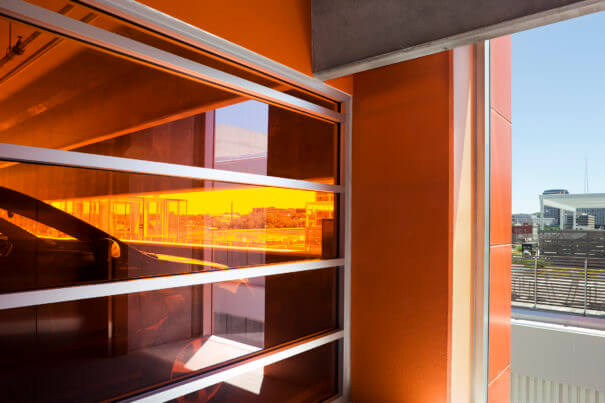 Crossroads Mixed-Use Parking Structure - Helix Architecture + Design
