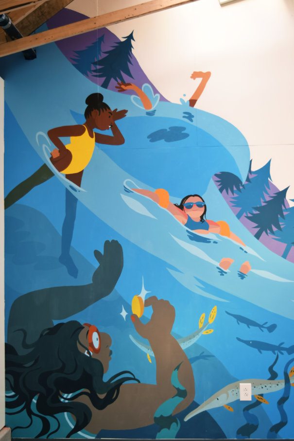 Powered by Girl Scouts: Bold mural in Camp Prairie Schooner motivates ...